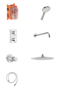 Damixa concealed bathroom shower and basin solution [https://damixa.com]