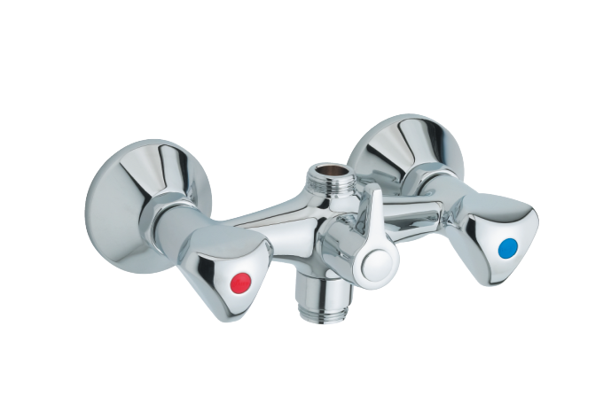 Object Chrome Wall Mounted Mixer [https://damixa.com]