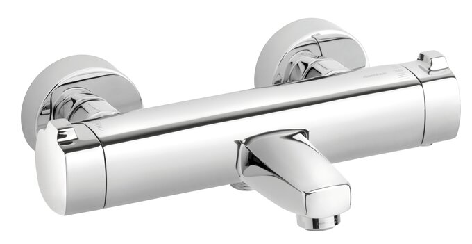 Solid Chrome Thermostatic Bath/Shower Mixer [https://damixa.com]